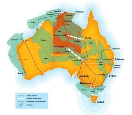 Revision lodged for Amadeus Gas Pipeline access - The Australian Pipeliner
