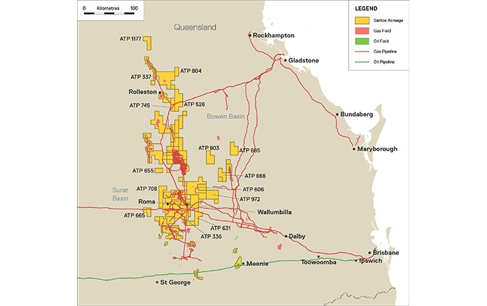 Santos delivers Scotia - The Australian Pipeliner