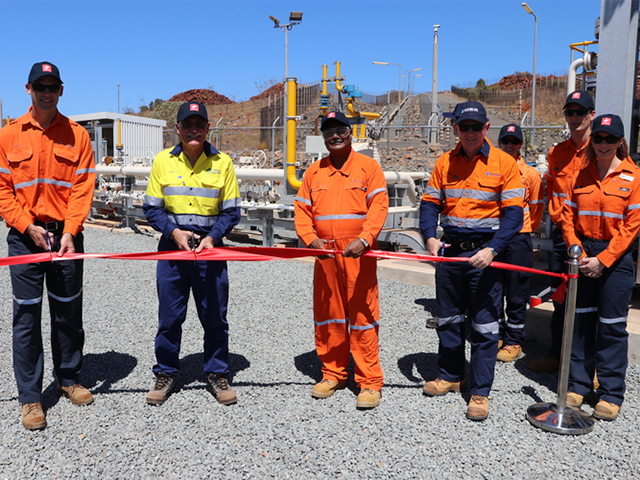 Pluto-DBNGP connection facility opens - The Australian Pipeliner