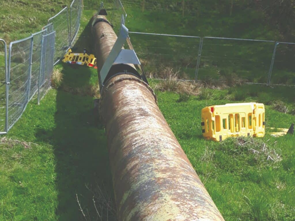 Belzona Superwrap II restores strength to sewage pipeline