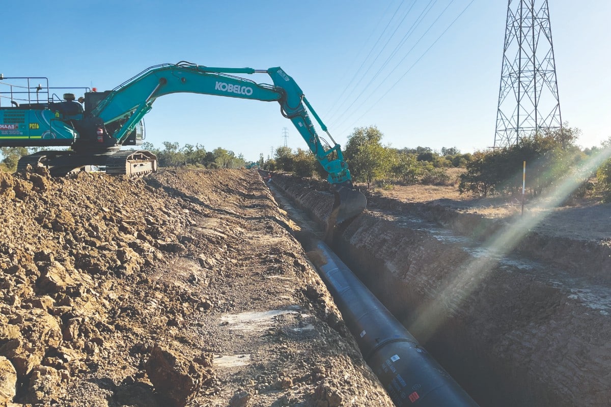 Fitzroy to Gladstone Pipeline powers ahead - The Australian Pipeliner